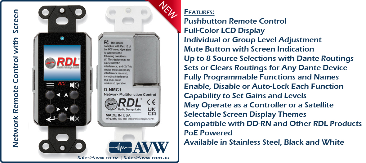 AVW: Broadcast, RF and Audio Visual Equipment Wholesalers